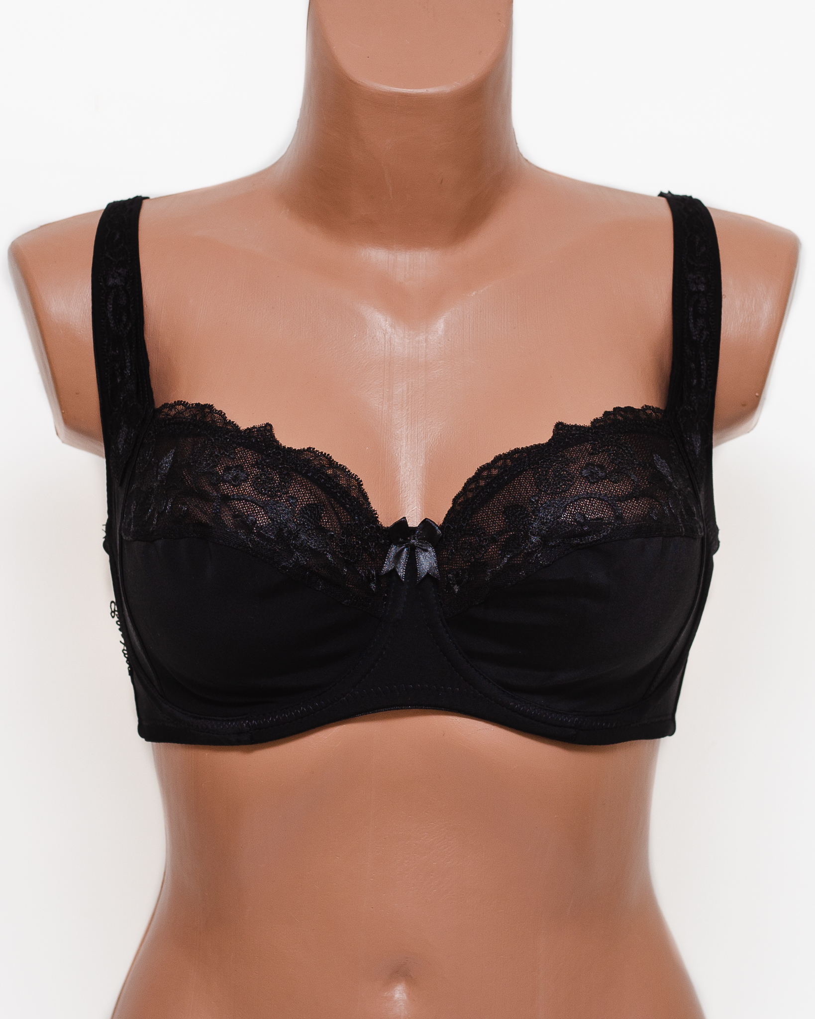 Бюстгальтер з вишуканою вишивкою Lanny mode 11090 чорний 11090-6