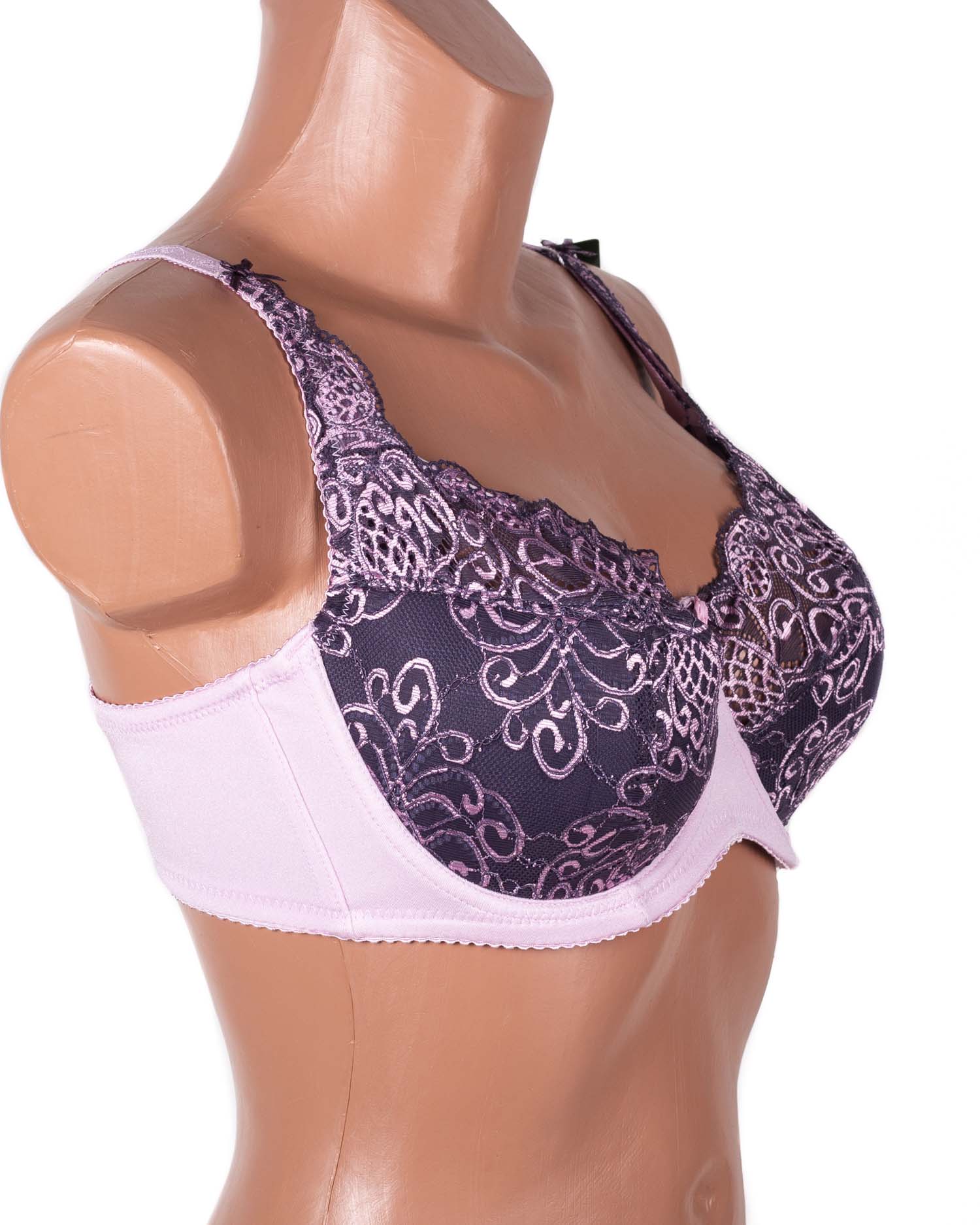 Бюстгальтер на тонкому поролоні Sofelinna 11253 рожевий 5409-5